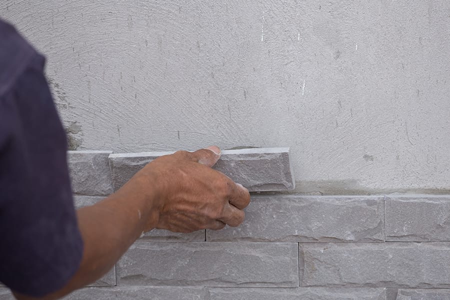 Installing Cultured Stone vs GenStone | DIY Faux Stone | Comparisons