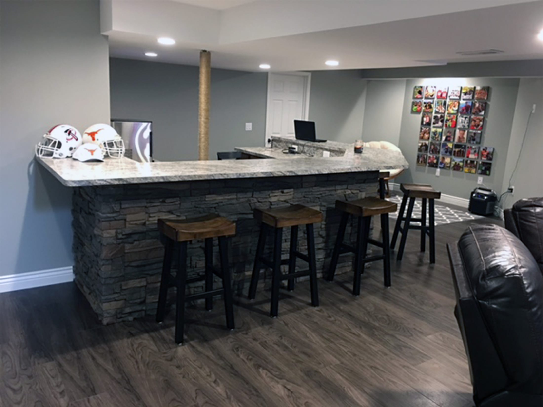Home Bar Design DIY Stone Bar Ideas By Erin GenStone