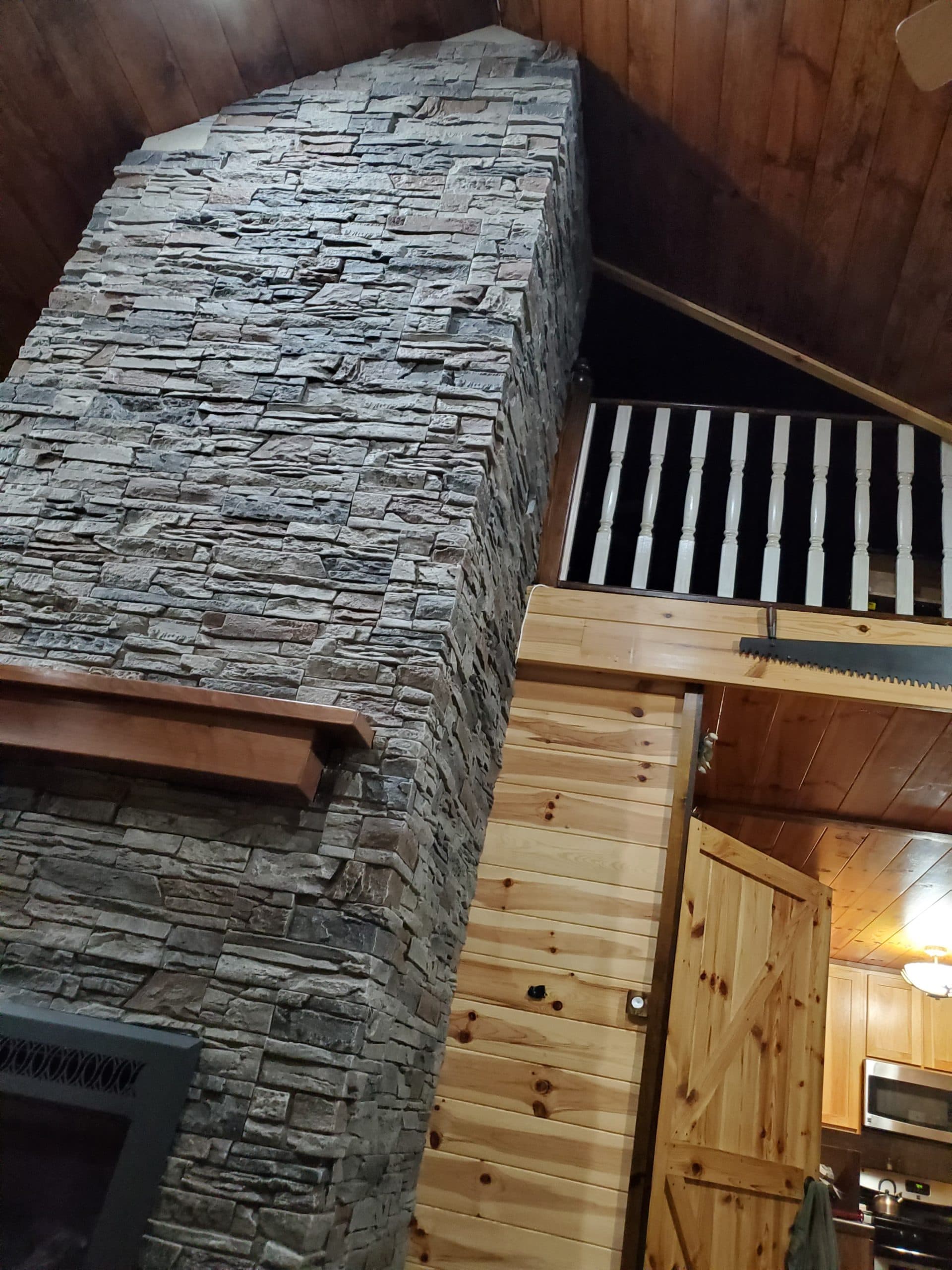 Two Story Fireplace Design Ideas By James GenStone