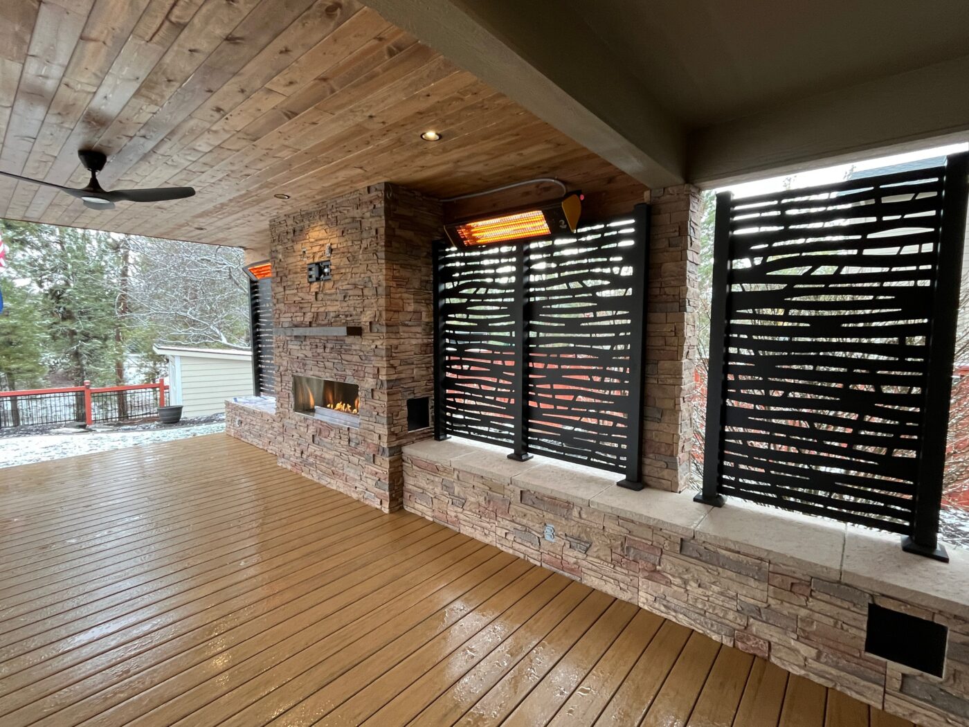 Jim's Exterior Stone Accent Wall - GenStone