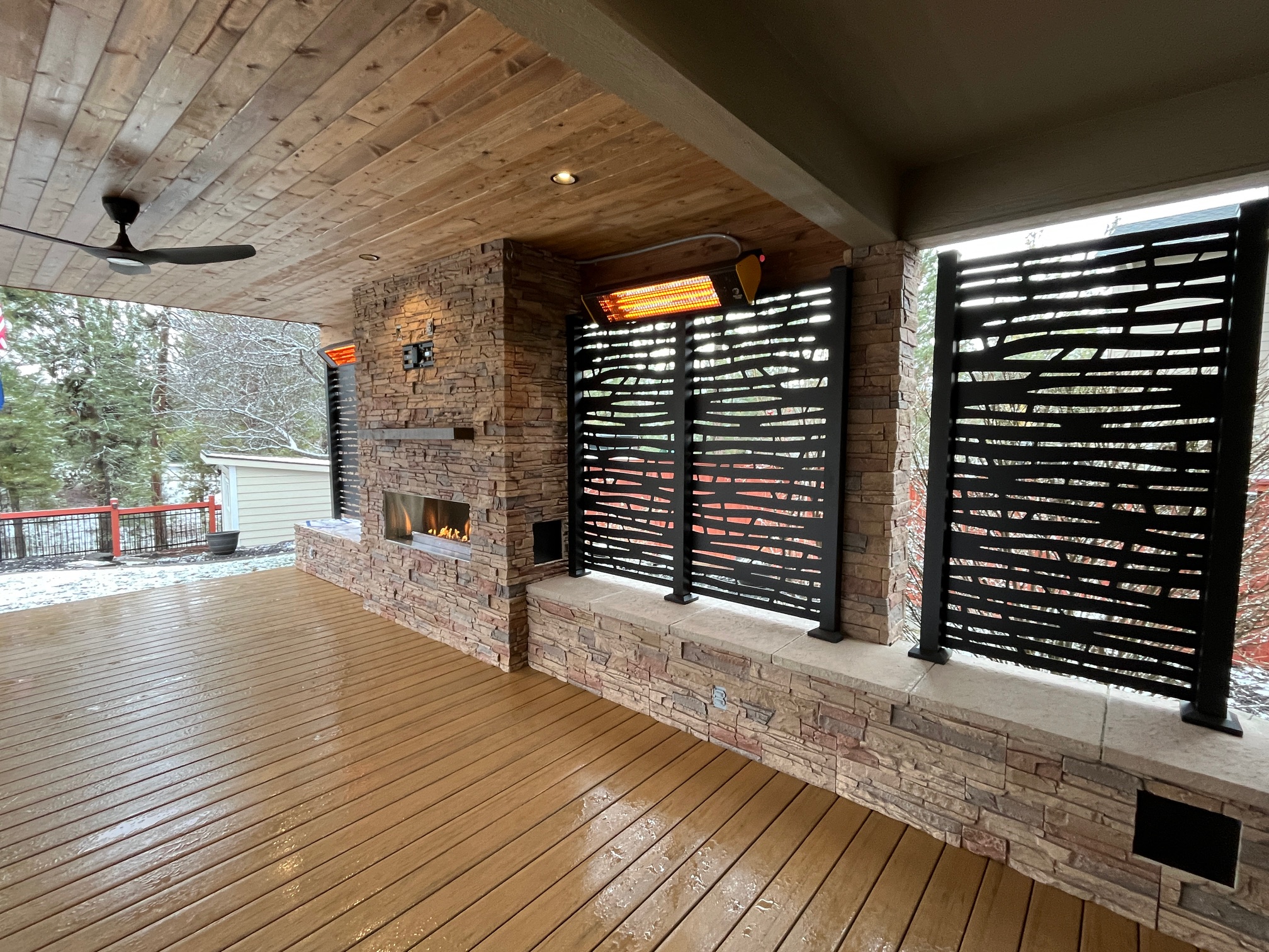 Jim's Exterior Stone Accent Wall - GenStone